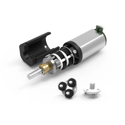 Cina Autovetture elettriche 12V24V basso rumore motore di riduzione planetaria DC ad alta coppia con encoder in vendita