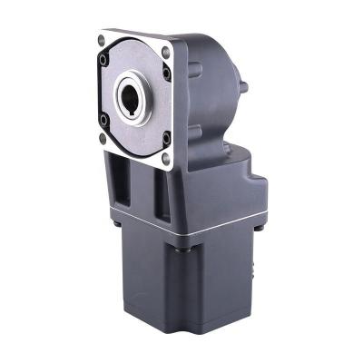 China Precise Control Right Angle Hollow Shaft Brushless DC Gear Motor with Brush Commutation for sale