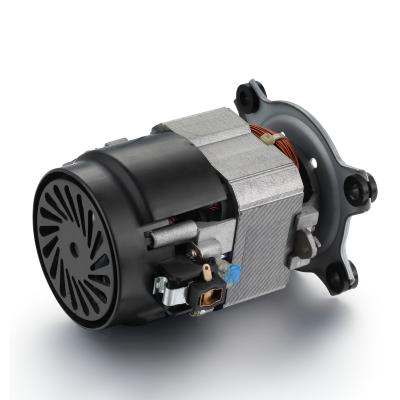 Cina Nero 95mm 50/60Hz Alta coppia 12000 giri al minuto 220v Motore universale a corrente alternata 150w 185w Motore elettrico per tapis roulant in vendita