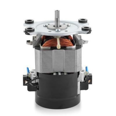 Cina Nero 95mm 50/60Hz Alta coppia 12000 giri al minuto 220v Motore universale a corrente alternata 150w 185w Motore elettrico per tapis roulant in vendita
