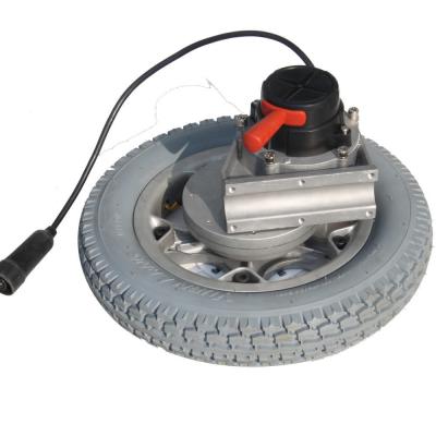 Cina Motore di guida a motore a sedia a rotelle 250w 24v DC motore senza spazzole con freno elettromagnetico in vendita