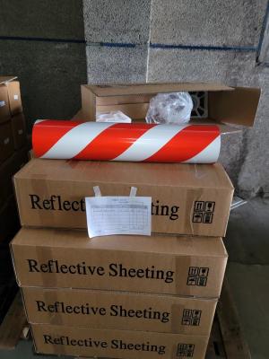 China Acrylic Material UV Resistant Reflective Vinyl Sticker Screen Printing For Safety Sign for sale