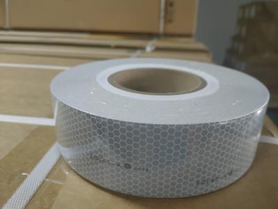 Κίνα Ασημένιο λευκό ανακλαστικό υλικό Marine SOLAS RETRO REFLECTIVE TAPE για σήματα ασφαλείας προς πώληση