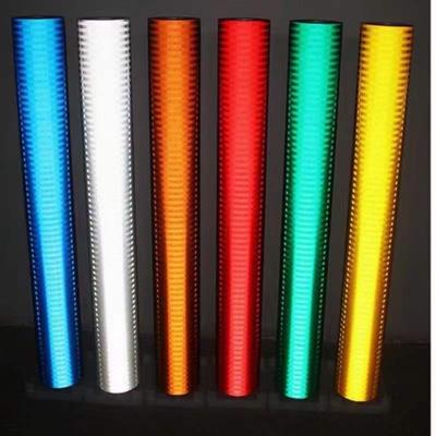 China PMMA Material Class 4 High Intensity Prismatic Reflective Sheeting Vinyl Roll (HIP) For Road Signs for sale