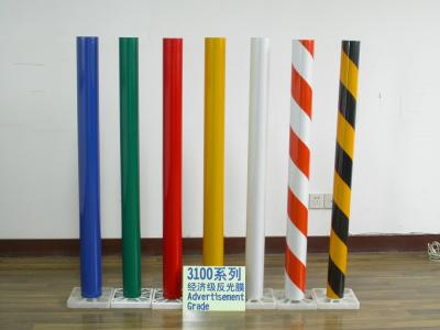 China Permanent Glue PET Material Glassbeads Reflective Vinyl Sticker For Cutting Plotter for sale