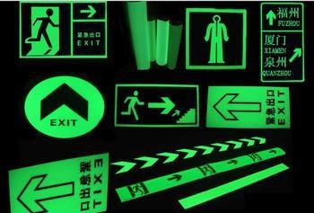 China PVC printable 1.24mx45.7m photo Luminescent Vinyl Film Glow In The Dark Adhesive Vinyl Roll for sale