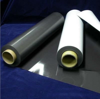 China Eco-solvent/UV printable Vinyl coated flexible magnetic sheeting rolls/sheets for advertisement for sale
