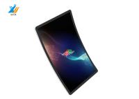 China Customized 49 Inch Curved Capacitive Touch Screen Display Black High Transparency for sale