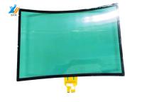 China Customized 49 Inch Curved Capacitive Touch Screen Display Black High Transparency for sale