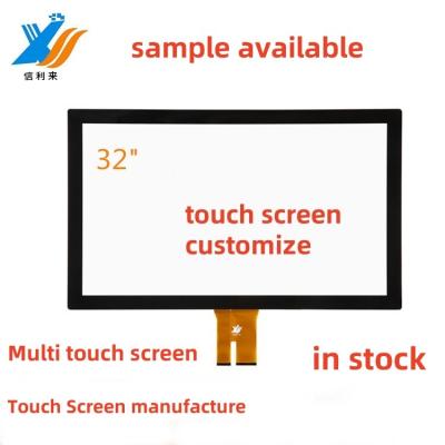 China Aanpasbare 43 inch zwarte infrarood touchscreen monitor met een breed temperatuurbereik Te koop
