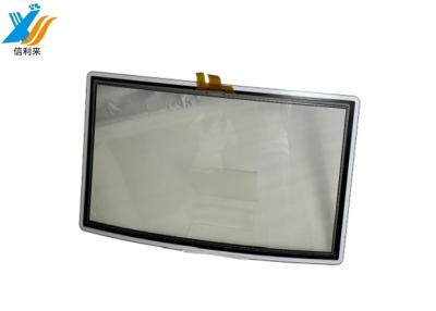 China 32 Zoll gekrümmter Touchscreen-Panel Multi-Touch PCAP Touchscreen wasserdicht öldicht Anti-UV anpassbar industrielle kommerzielle medizinische Jukeboxes zu verkaufen