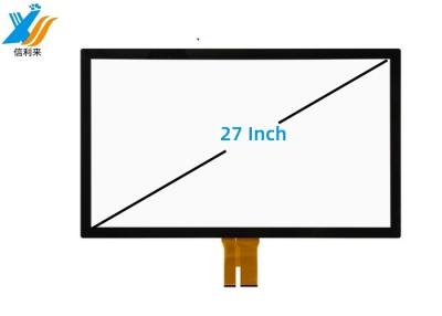 China 27 pulgadas pantalla táctil capacitiva proyectada con múltiples toques (PCAP) Panel táctil personalizable Monitor táctil impermeable a aceite lápiz táctil pantalla LCD anti-UV tableta en venta