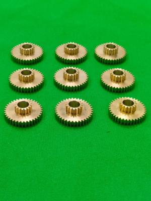 China Brass double spur gear for sale