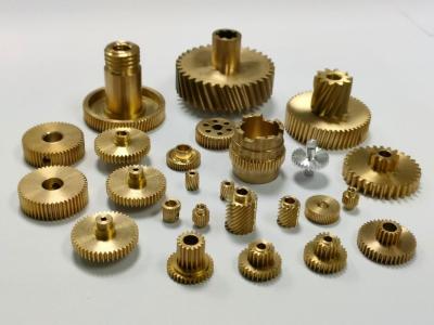 China Small modulus brass tin bronze gear for sale