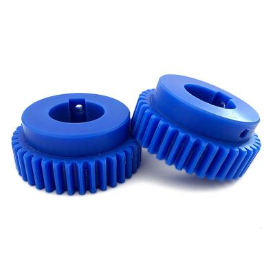 China blue nylon spur gear for sale