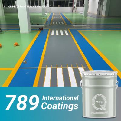 China Seamless Industrial Epoxy Floor Coating Water Based Epoxy Floor Paint For Pharmaceutical Cleanroom for sale
