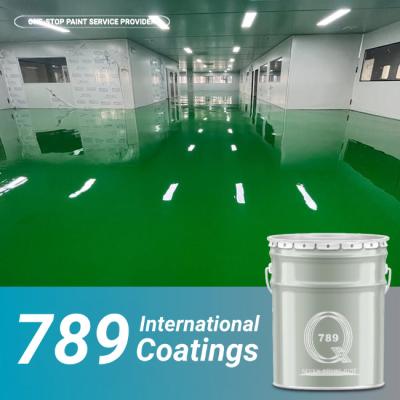 China Custom Industrial Epoxy Floor Coating Anti Slip Self Leveling Epoxy Floor Paint for sale