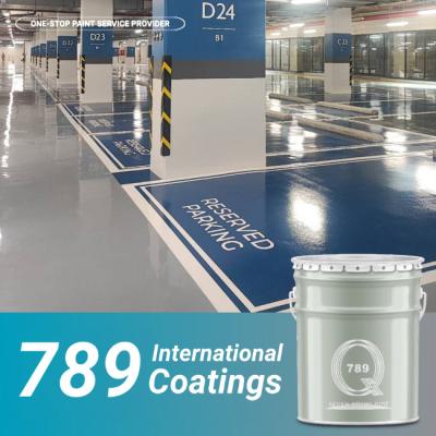 China Rapid Cure Industrial Epoxy Floor Coating Self Leveling Epoxy Paint Chemical Resistant for sale