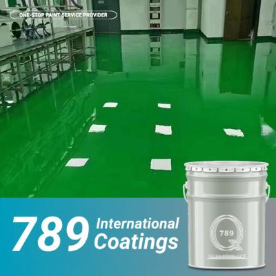 Two Component Industrial Epoxy Floor Coating 1.3g/Cm3 Hard Durable Finish