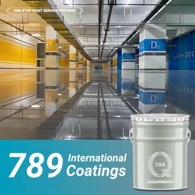 China High-Build Epoxy Floor Covering Creates Thick Protective Layers For Heavy-Duty Use for sale