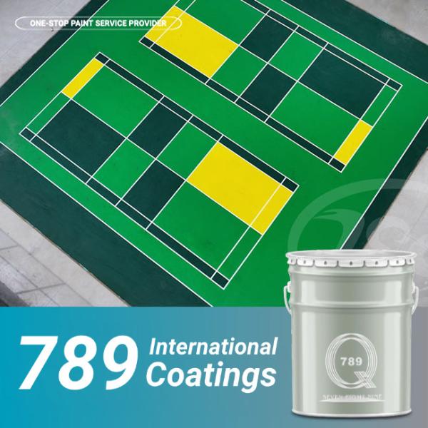 Quality 24-Hour Curing Time Outdoor Floor Coating Water Resistance and Roller for Long for sale