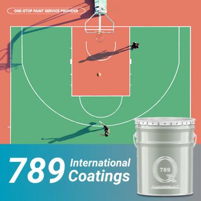 China Glossy Acrylic Floor Coating 3mm Fast Drying Floor Paint Solvent Based for sale