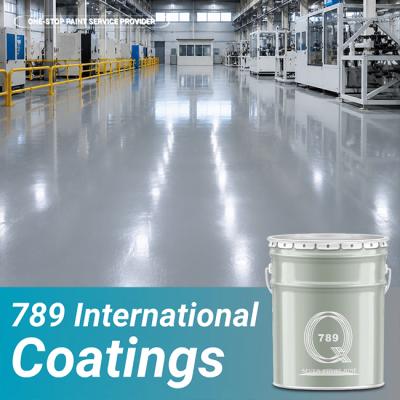 China Industrial Epoxy Floor Coating with Seamless Smooth Surface High Abrasion Resistance and Chemical Oil Resistance for sale