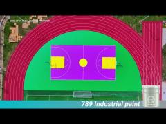 Environmental Protection Outdoor Floor Coating Uv Resistance and Chemical Resistance for Long-Lasting