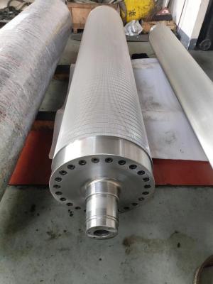 China Peripheral Heating High Tungsten Carbide  Corrugating Rolls for BHS Machine à venda