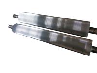 China 600mm C Flute hard chrome plating Corrugated Roller for sale