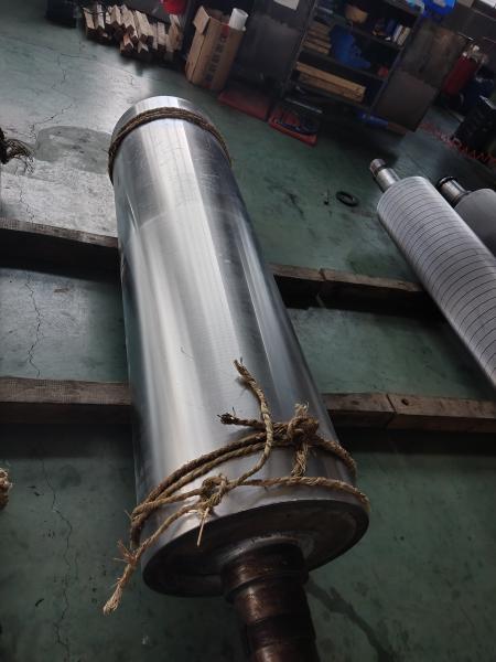 Quality 320mm Diameter Chrome Plated Corrugating Pressure Roll for sale