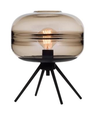 China Retro Table Lamp Bedroom Light Luxury French Glass Desk Medieval Bedside Lamp for sale