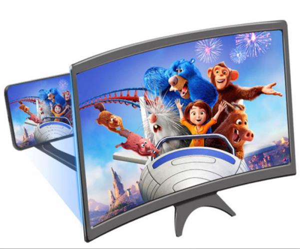 La haute définition 2 de la loupe 3D d'amplificateur d'écran de téléphone portable dans 1 HD 10 12 14 16
