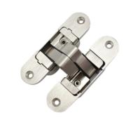 China Heavy Duty 3D Adjustable Concealed Hinge for Large Doors - Aluminum Zinc Alloy Construction, 100 PCS MOQ for sale