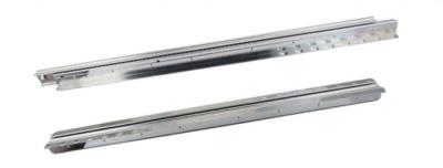 China Full Extension Metal Ball Bearing Slide 48MM Width For Dining Telescopic Drawer Table en venta