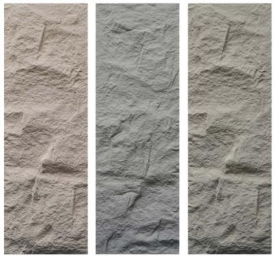 China Modern Rust Resistant PU Wall Panel 120*60CM for sale