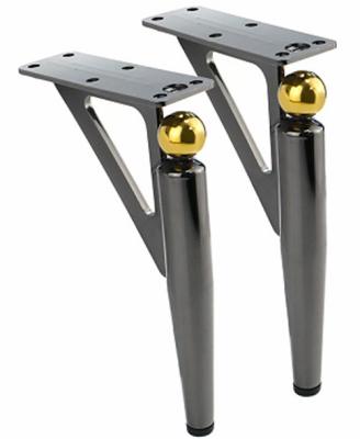 Cina Arredamento Hardware Accessori Metallizzazione lucidatura Divano Gambe Letto Poltrona Piedi Piedi Piedi Tavolo da caffè Gamba per camera da letto in vendita