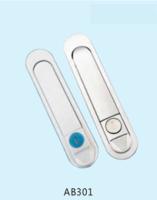 China Zinc Alloy Swing Handle Latch 3 Point Lock Rod Control Connecting Rod Lock for Railway Cabinet for sale