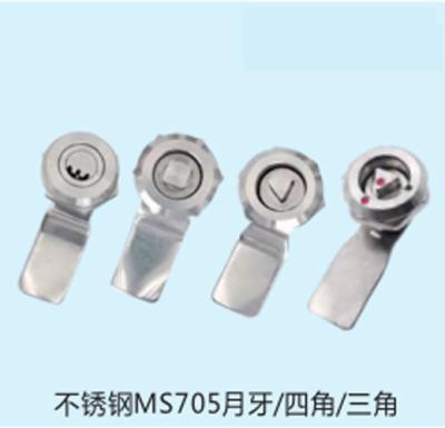 China Stainless Steel Quarter Turn Knob Electronic Cam Lock For Mechanical Tool Box Power Distribution Cabinet Mailbox ﻿ for sale