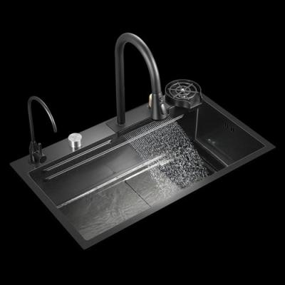 China Wholesale Simple Design Custom Modern Rectangular Metal Brass Chrome Double Kitchen Sink For Home Use for sale