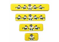 China Smooth Surface Children Wardrobe Handle Zinc Alloy 64mm 96mm 128mm for sale