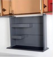 China Electric Lift Kitchen Basket Storage Vertical Elevator Pull Down Shelf Aluminum Alloy 30kg Capacity for sale
