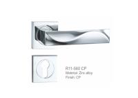 China Stainless Steel Exterior Door Handle Set 125-145mm Multidirectional Adjustment for Wood Metal Door for sale