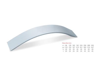 China Fach-Küchenschrank-Griff und Griff Aluminiumzug-Griff 64, 96, 128mm zu verkaufen