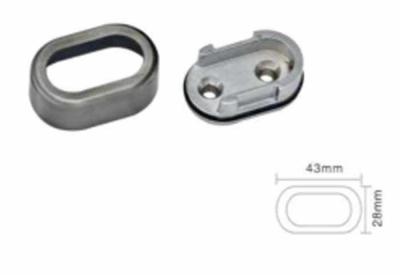 Cina Supporto per porta tubo ovale rimovibile per armadio in vendita