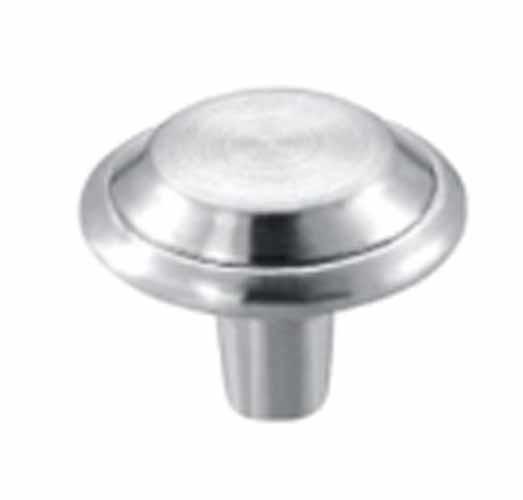 Acero inoxidable 304 de zinc perno redondo gabinete cajón manijas puertas de armario decorativas sencillas tirones para uso de la cómoda de la cocina