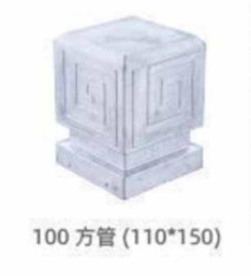 China Gegalvaniseerde beveiligingsrail Accessoires Gegalvaniseerde beveiligingsrail Kolom Sferisch vierkant hoofdbedekking for sale