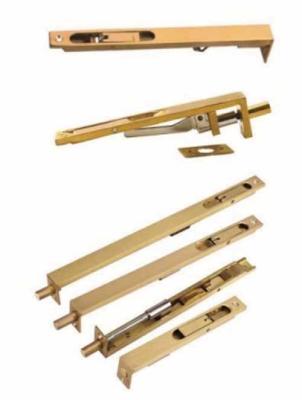 Китай Скрытый медный врезной засов, дверной замок, функция запирания и отделка матовым никелем для охраны продается