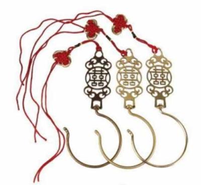 China Gancho de fijación de ventana de madera antigua con hebilla de pestillo de latón, varilla de soporte a prueba de viento para accesorios de puertas y ventanas chinas en venta