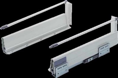 China Heavy Duty Metal Soft Closing Slim Tool Cabinet Riding Rail Box Drawer Slide for sale